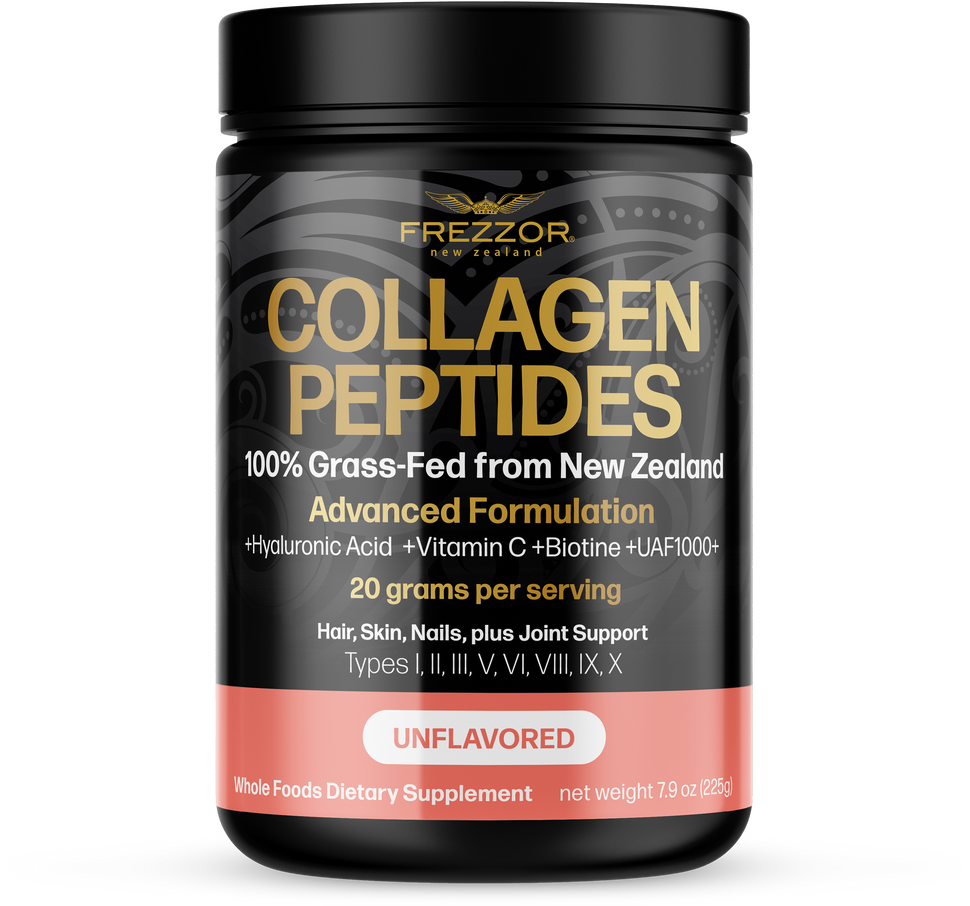 Grass-fed collagen peptides powder from New Zealand – FREZZOR New Zealand