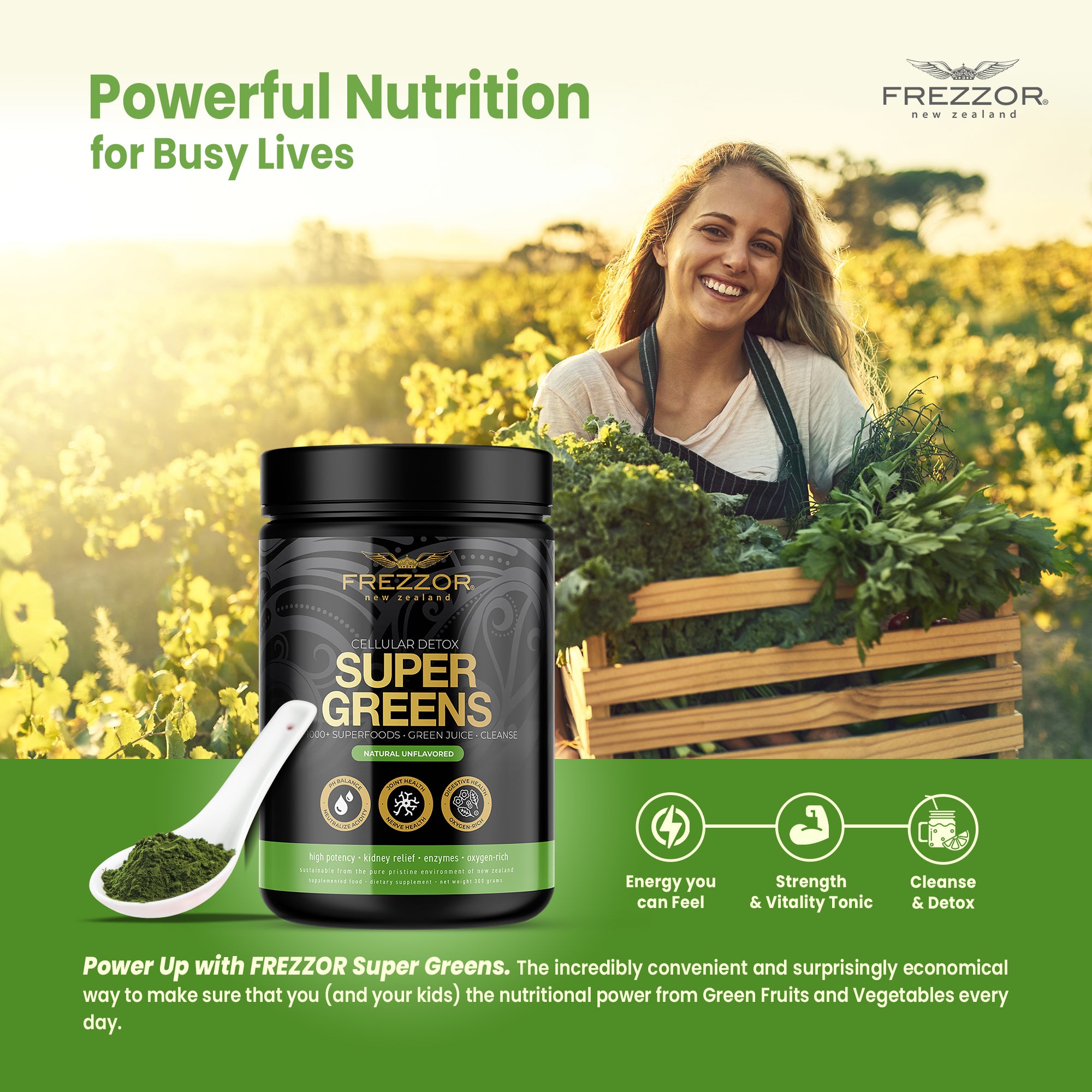 Highest rated Organic super greens protein powder & Supplement ...